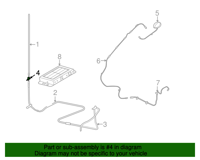 Ford 6L3Z-18A927-A - Base Cap - 2006-2008 Ford | OEM Ford Part