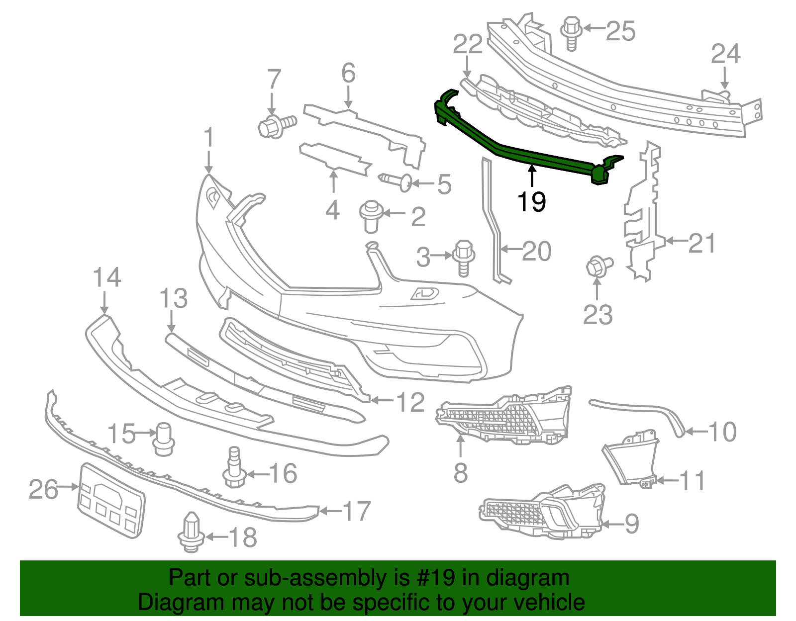 71160-TZ5-A10 - Center Reinforced 2017-2020 Acura MDX | My Acura Parts