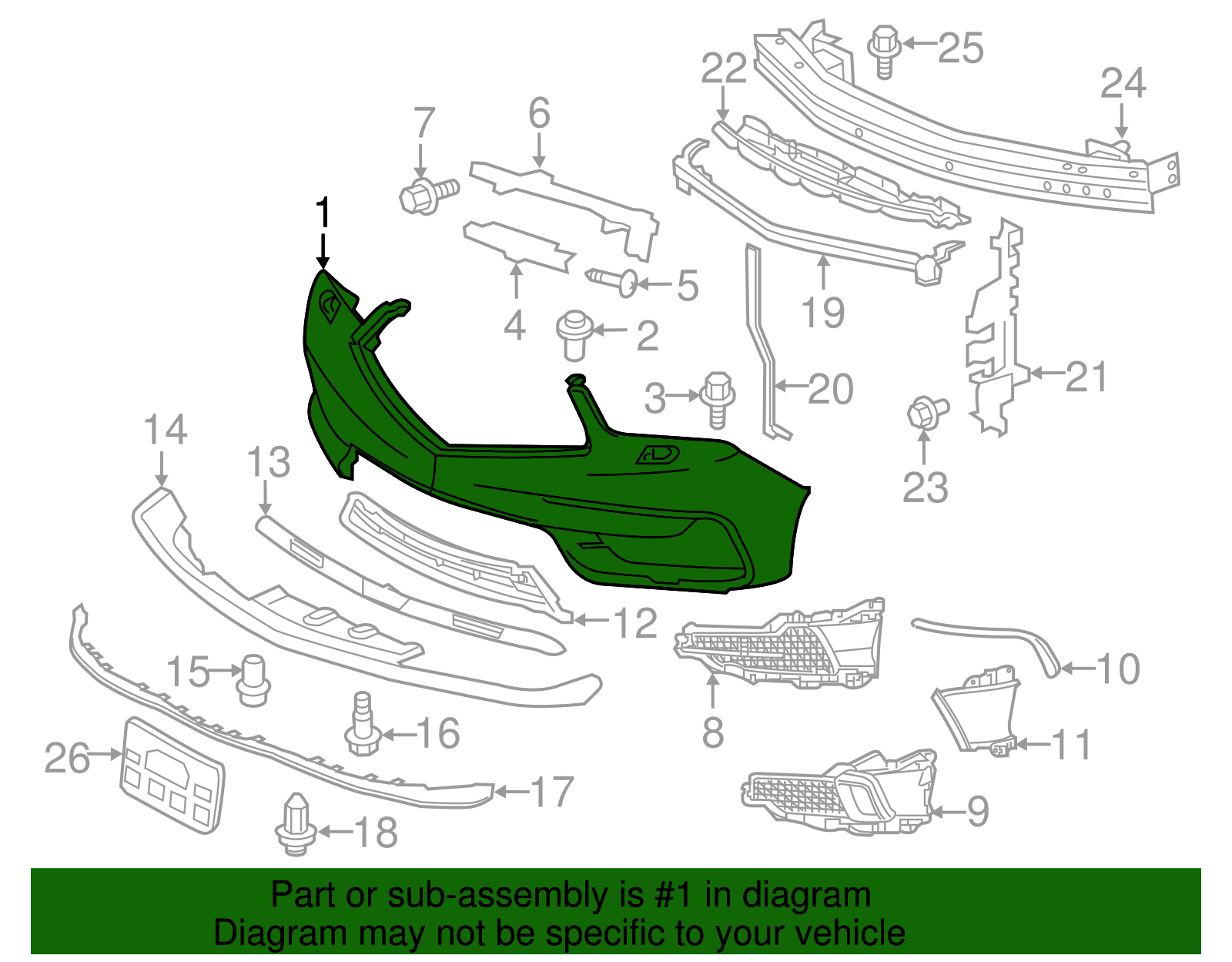 2017-2020 Acura MDX Bumper Cover 04711-TZ5-A70ZZ | OEMAcuraPart