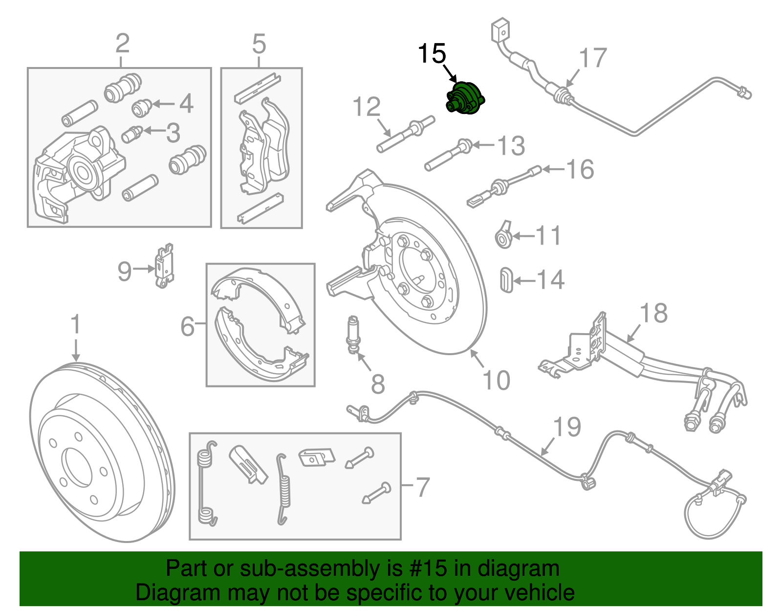 Ford Dealership 2010-2011 Ford Disc Brake Low Frequency Noise Damper ...