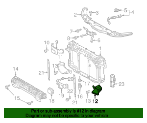 GHP9-56-253 - Seal - Driver's Side (LH) 2014-2017 Mazda 6 | Mazda Parts ...