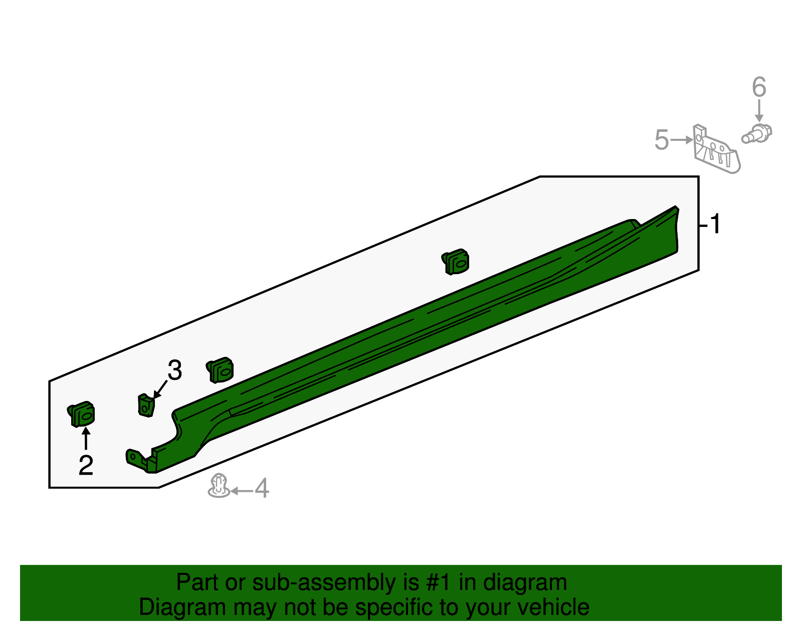 71850-TVA-A11ZG - 2018-2022 Honda Accord - Garnish Assembly L Side Sill ...