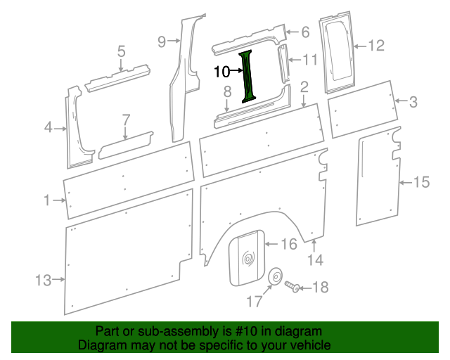 906-692-49-02-7J69 - Window Trim 2014-2018 Mercedes-Benz | Mercedes ...