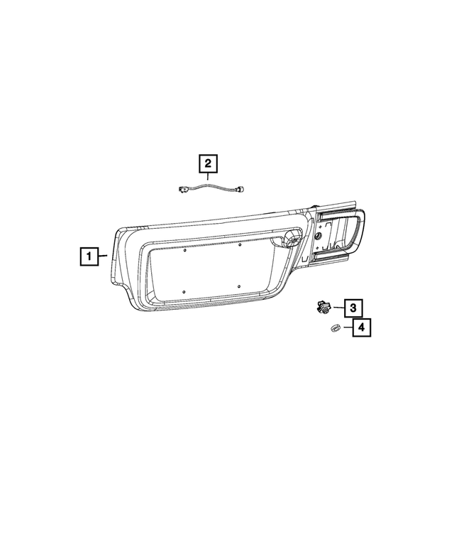2018-2022 Ram ProMaster City Rear View Camera 68469950AA | Mopar eStore