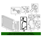 80341-TBA-A01 - AC Line - 2016-2023 Honda Civic | Genuine Honda Parts