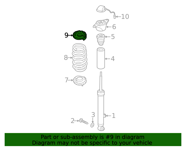 55334-J6000 - Upper Insulator 2019-2020 Kia K900 | Kia.Parts Store