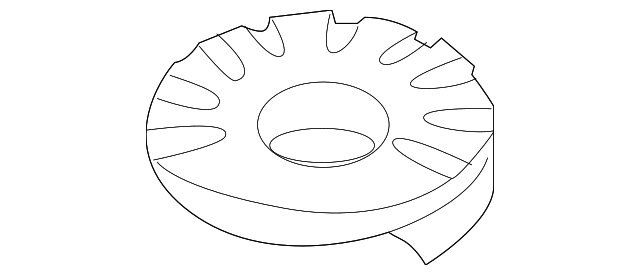 55334-J6000 - Upper Insulator 2019-2020 Kia K900 | Kia.Parts Store