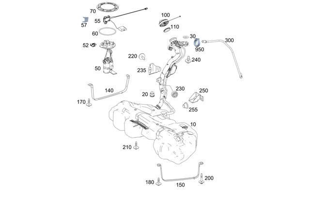 205-470-15-94 - Fuel Delivery Module 2015-2023 Mercedes-Benz | Mercedes ...