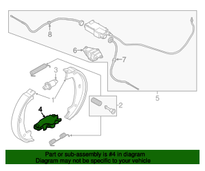 34416851439 - 2010-2021 BMW Parking Brake Lever (34-41-6-851-439) | BMW ...