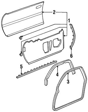 Shop GM Weather Stripping For All Brands & Models | GM Parts