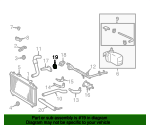 16325-63011 - Gasket, Water Inlet Housing, No. 1 - 1984-2001 Toyota ...