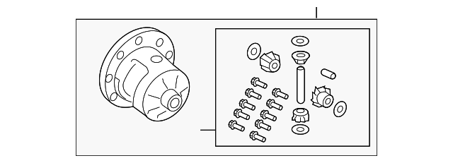 2020-2023 Jeep Gladiator Differential 68476426aa | TascaParts.com