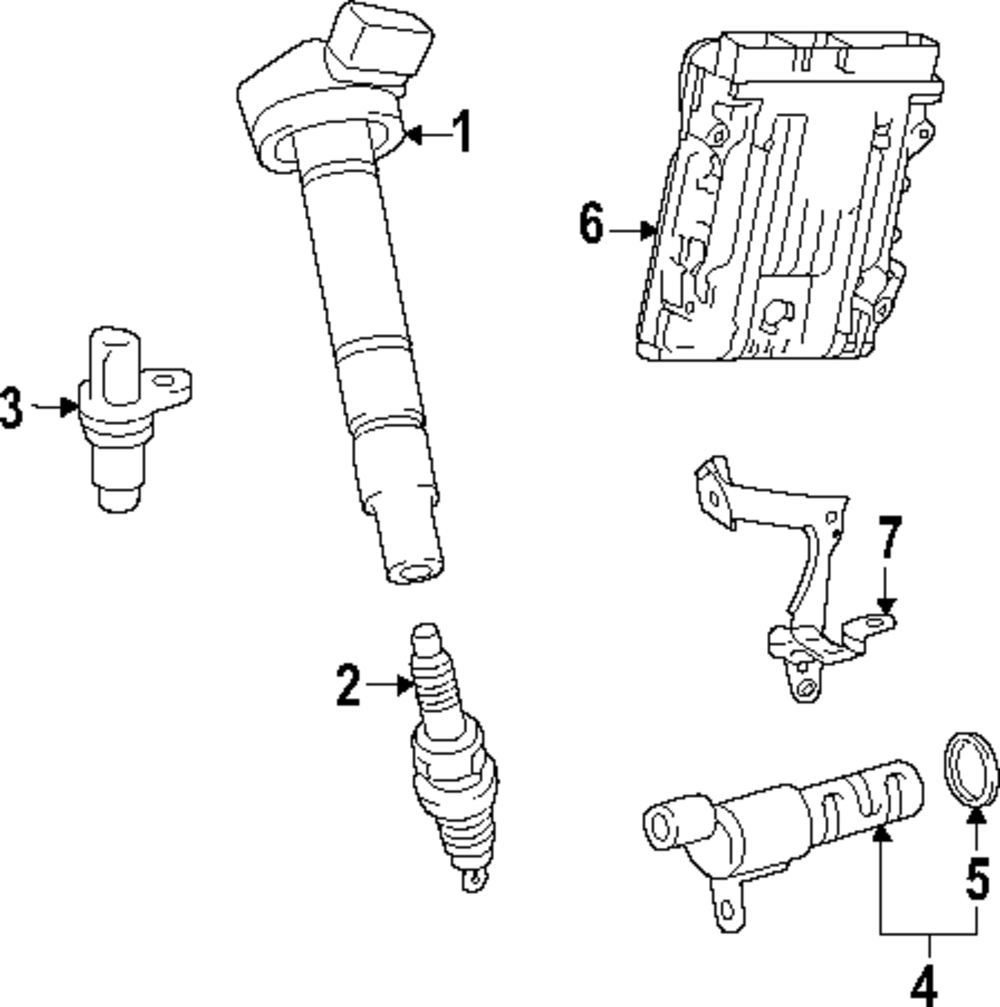 OEM 2024 Toyota Tundra Ecm Part # 89661-0CX81 | Modern Toyota Parts