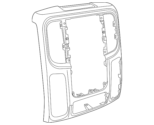 68299112AC - Spare Tire Winch Cover - 2019 2020 Ram 1500 | Mopar Parts ...