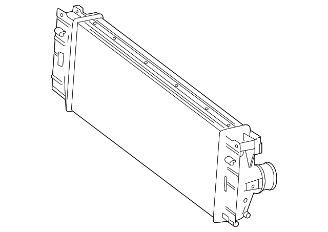 907-501-17-00 - Inter-Cooler - 2019-2022 Mercedes-Benz | World Mercedes ...