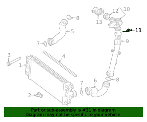 Genuine OEM Muffler Bracket | 642-098-04-39 | Fits Select 2019-2022 ...