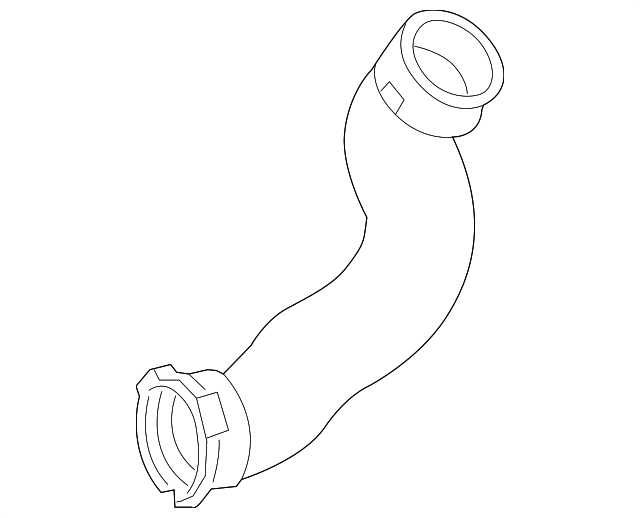 9075282200 - Inter-Cooler Hose 2019-2022 Mercedes-Benz | Mercedes-Benz ...