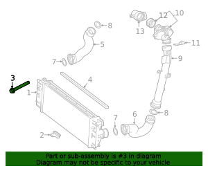 910143-006008 - Inter-Cooler Bolt 2010-2023 Mercedes-Benz | Mercedes ...