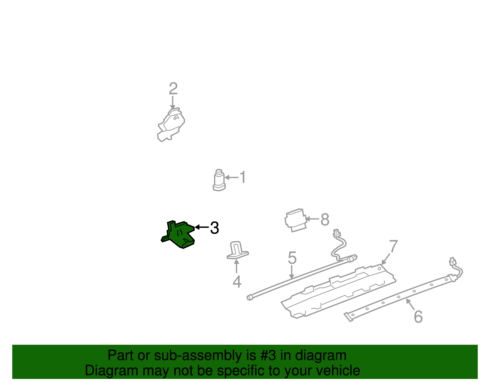 2012-2023 GM Latch (Replaces 13515944) 13542622 GM | GMPartsDirect.com