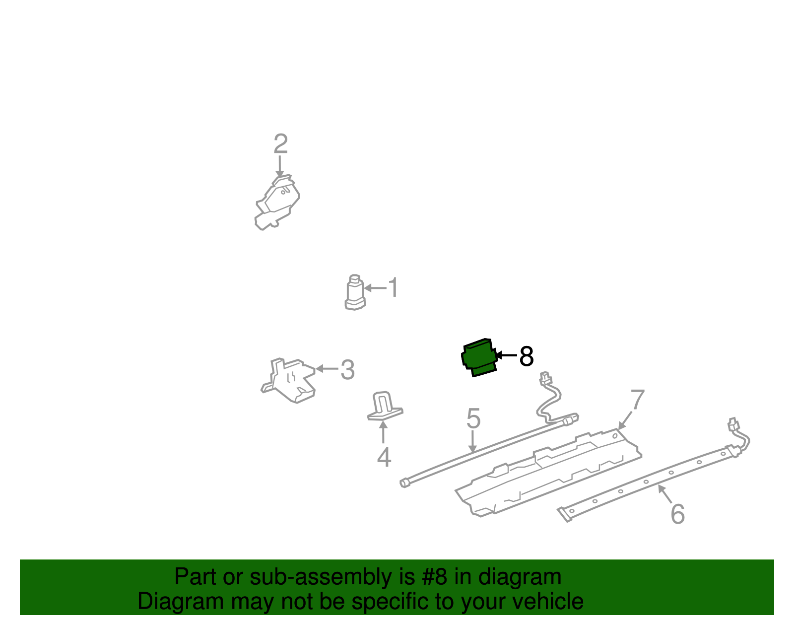 OEM GM Hands Free Rear Closure Module For 2015-2020 GM - Part No ...