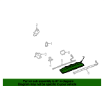 2015-2020 GM Rear Bumper Lower Fascia Bracket 23256140 GM ...