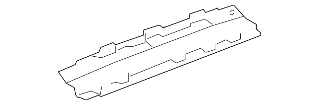 2015-2020 GM Rear Bumper Lower Fascia Bracket 23256140 GM ...