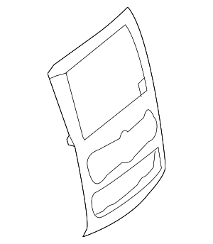 906-680-00-17-9B27 - Center Bezel 2010-2018 Mercedes-Benz | Mercedes ...