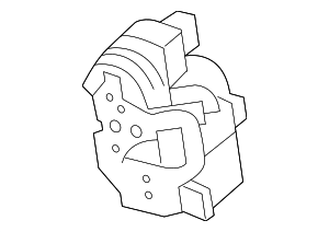2020-2022 GM Front Driver Side Door Latch 13540564 | GMPartsDirect.com