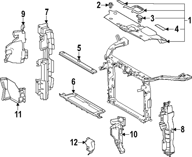 2024 Toyota Grand Highlander Side Seal 16563-F0070 | Toyota Parts Center