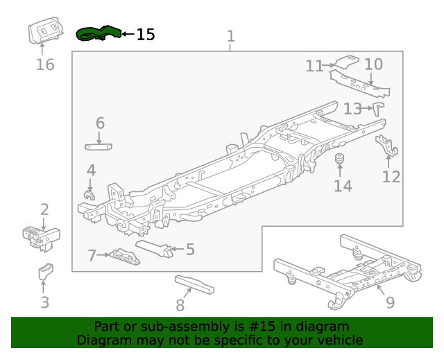 Buy Genuine GM Auto Parts - Hook (Part # 84338713) | GM Parts Store