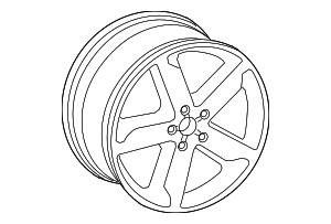 8U0-601-025-T - Wheel, Alloy 2015 Audi | Audi OEM Parts