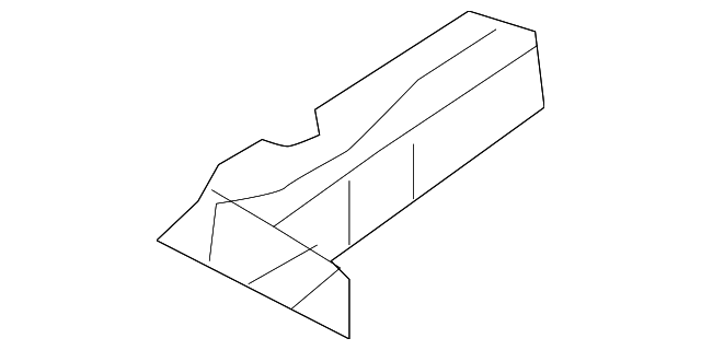 2008-2020 Mopar Front Side Rail - Passenger Side (RH) 68032354AC ...