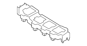2005-2011 Audi Relay Plate 4E0-937-503-D | Audi USA Parts