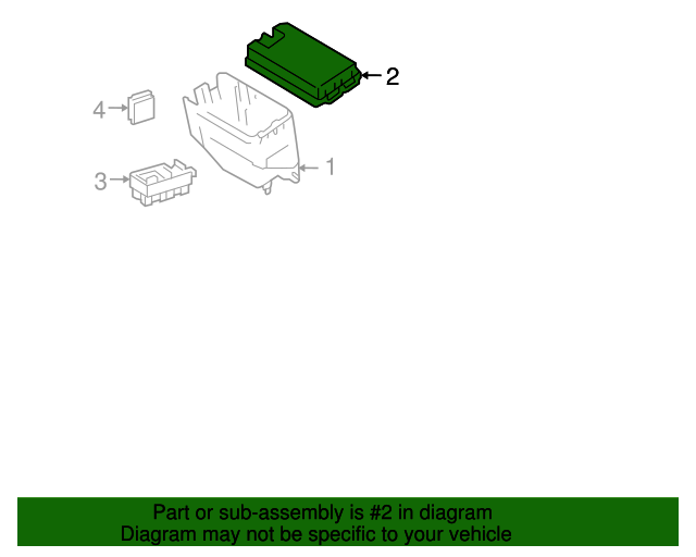 2007-2012 Mercedes-Benz Fuse Box Cover 164-540-07-82 | AutoNationParts.com