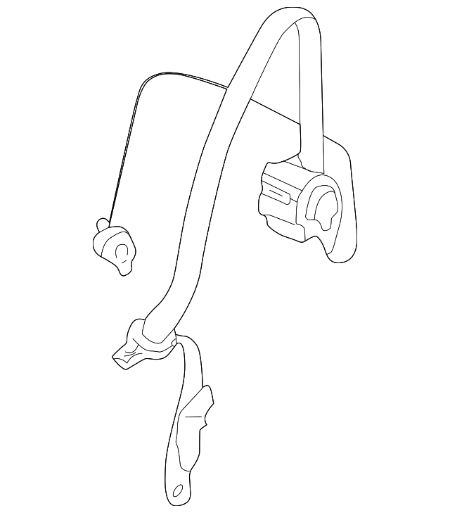 Toyota Lap & Shoulder Belt 73301-0C011-E0 | Auto Parts