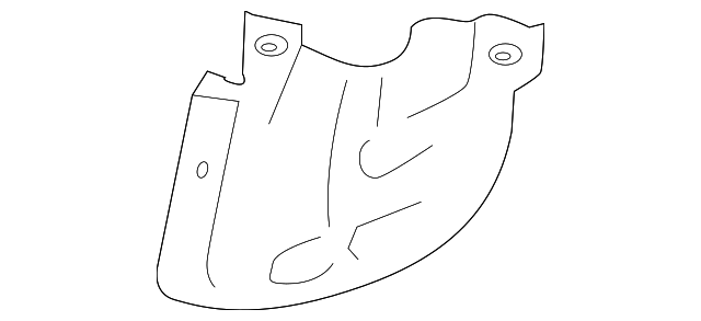 2013-2020 Toyota Exhaust Heat Shield SU003-01154 | Toyota Parts Center