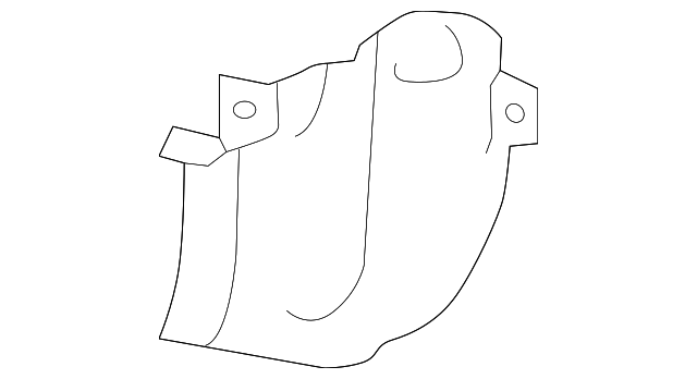 2013-2020 Toyota Exhaust Heat Shield SU003-01152 | Toyota Parts Center