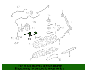 WGI500070 - Sending Unit - 2005-2009 Land Rover LR3 | Land Rover Parts Now
