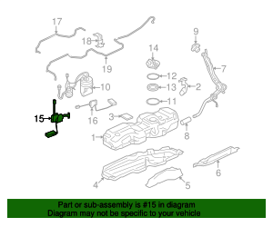 WGI500060 - Sending Unit 2005-2009 Land Rover LR3 | AutoNationParts.com