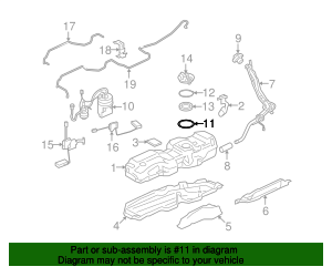 LR006778 - Fuel Pump Assembly Gasket - 2005-2009 Land-Rover | Land ...