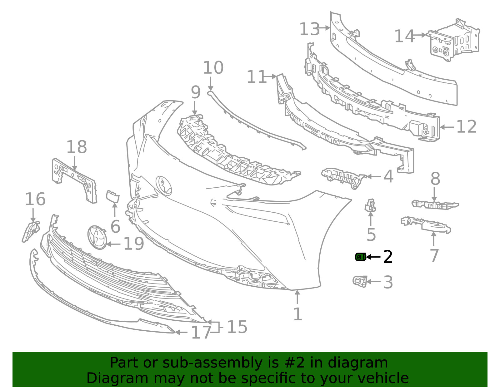 47749-30090 - Fender Liner Retainer Clip 2021-2025 Toyota | Longo ...