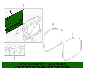 2019-2023 Volvo Outer Panel - Driver's Side (LH) 31479742 | GetOEMParts.com