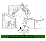 2003-2017 Mitsubishi Pressure Switch MR306627 | MitsubishiParts.com