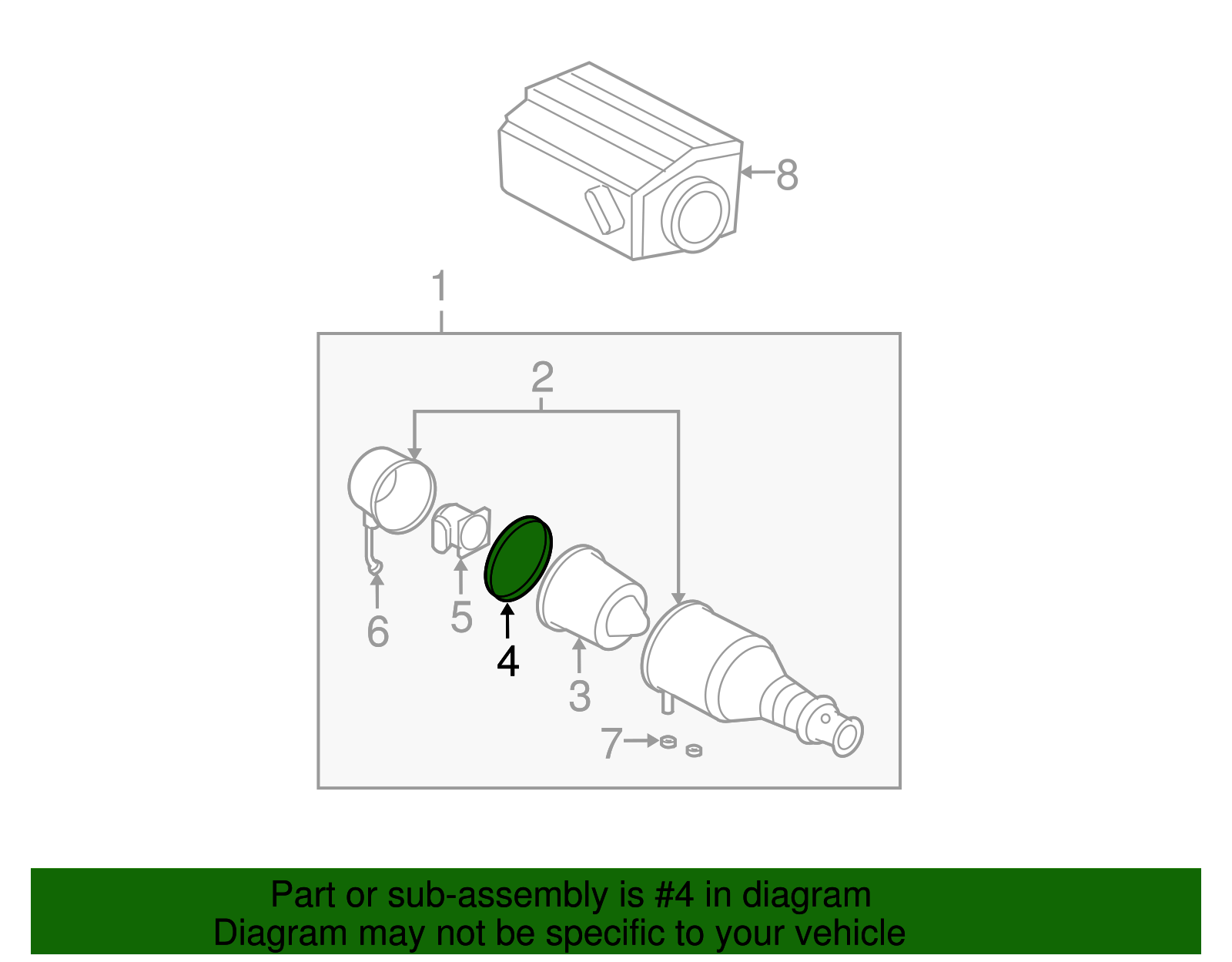 1997-2019 Ford | Engine Air Duct Clamp | F65Z-9628-AA | Walls' Ford Parts