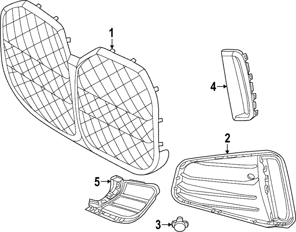 2022-2025 BMW | Opening Trim | 51118081687 | BMW OEM Parts Store