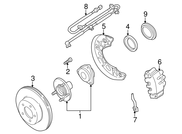 1995-2001 Ford Splash Shield - Driver's Side (LH) F57Z-2K005-AA ...
