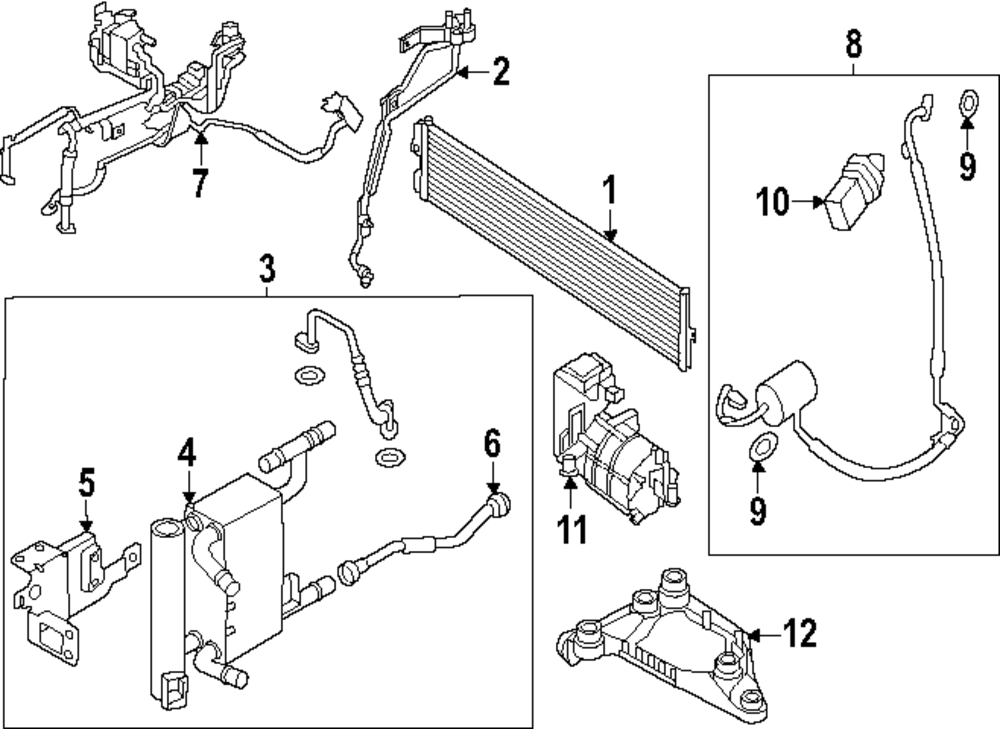 2024-2025 Kia EV9 Return Tube 97772-DO000 | Retail Performance Auto Parts