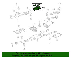 18150-RBR-A01 - Converter 2010-2012 Honda | Honda Parts Online