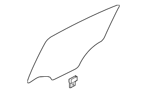 83420-H8120 - Door Glass 2018-2023 Kia Rio | Kia.Parts Store