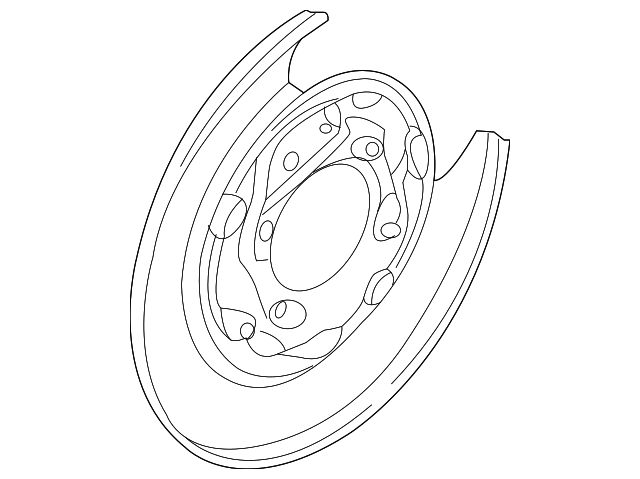 Genuine Splash Shield for 2013-2019 Hyundai | Part# 58252-2W000 ...